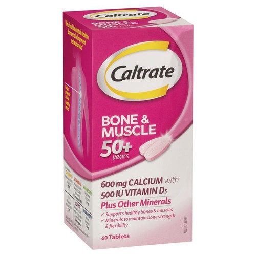 Caltrate Bone & Muscle 50+ Tab 60 9310488003549 | eBay