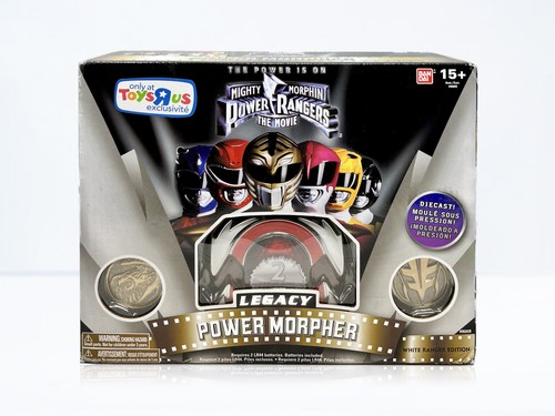 Bandai Mighty Morphin Power Rangers Legacy Tommy White Ranger Morpher ...