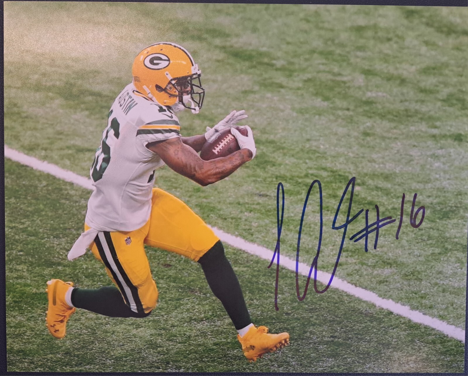 Tavon Austin Green Bay Packers Signed 8x10 Pic West Virginia Autograph ...