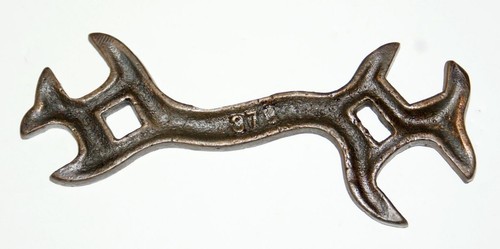 Old Antique FROST & WOOD 378 Deering pattern Farm Implement Plow Wrench ...