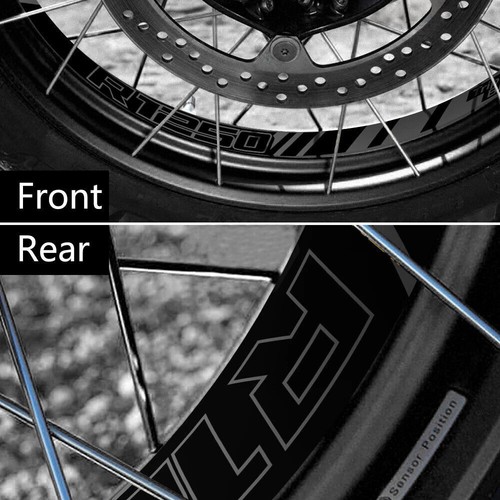 Wheel reflective decal for BMW R1200GS R1250GS Adventure- | eBay