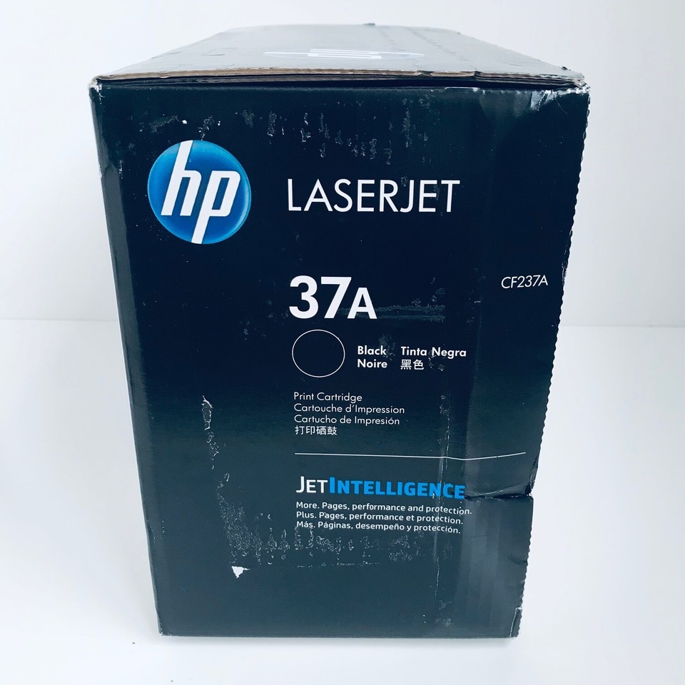 GENUINE HP CF237A BLACK TONER CARTRIDGE HP 37A FACTORY SEALED BOX M607 ...