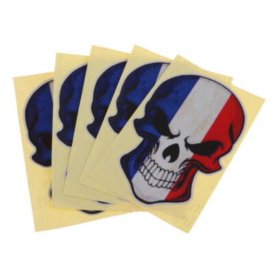 5pcs Reflective Scuba Diving Sticker Skull Decal for Car Laptop Boat ...