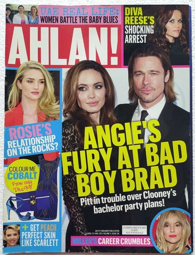 Ahlan 2013 Brad Pitt Angelina Jolie Rebecca Hall Reese Sienna Kate Kim ...