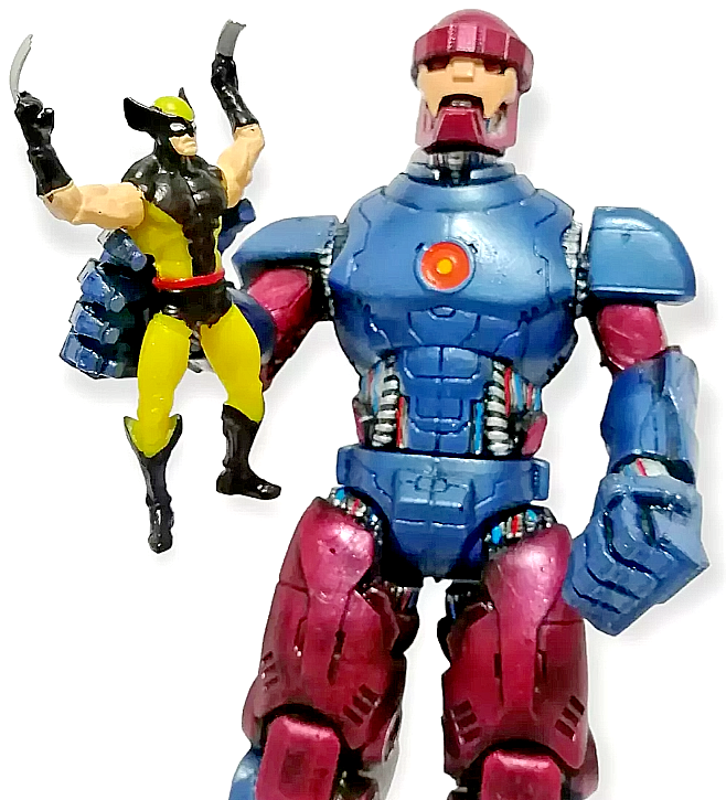 X MEN MASTER MOLD SENTINEL OVERSIZED 14" action figure WOLVERINE ...