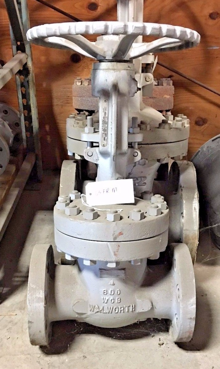 4" 600# WALWORTH WCB GATE VALVE | eBay