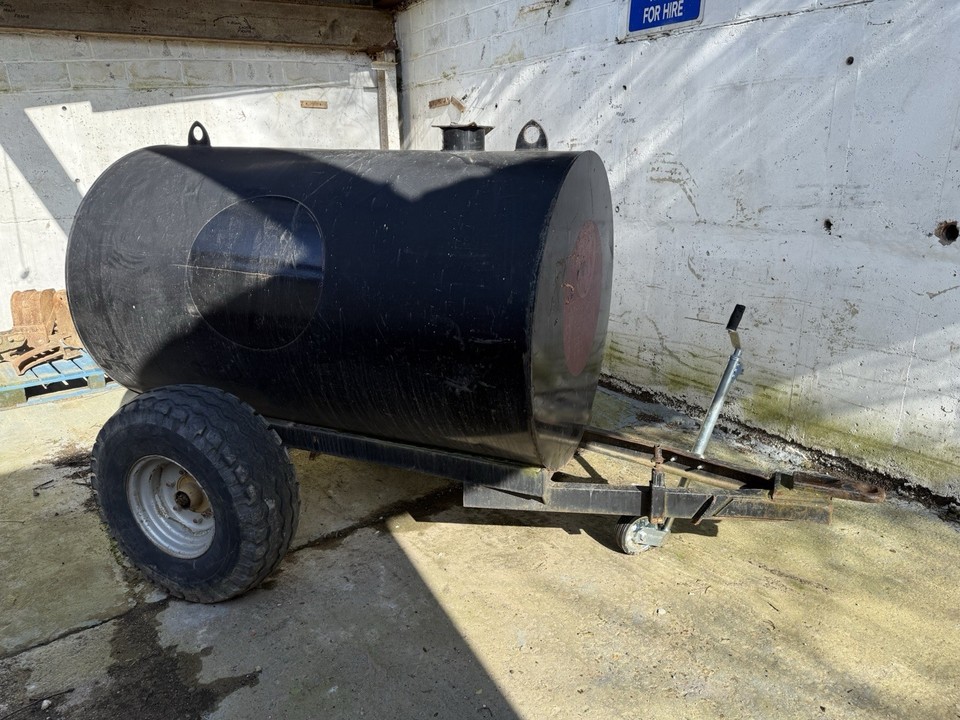 DUST SUPPRESSION / WATERING BOWSER with Loncin 80cc Petrol Engine Pump ...