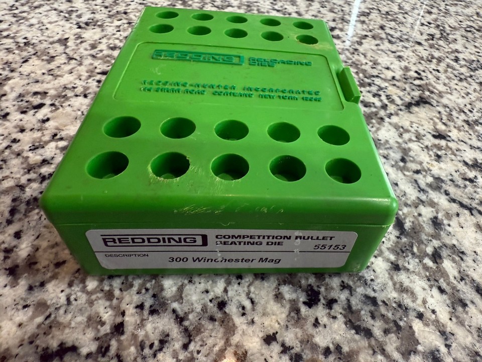REDDING COMPETITION BULLET SEATING DIE 300 Winchester Magnum (no ...