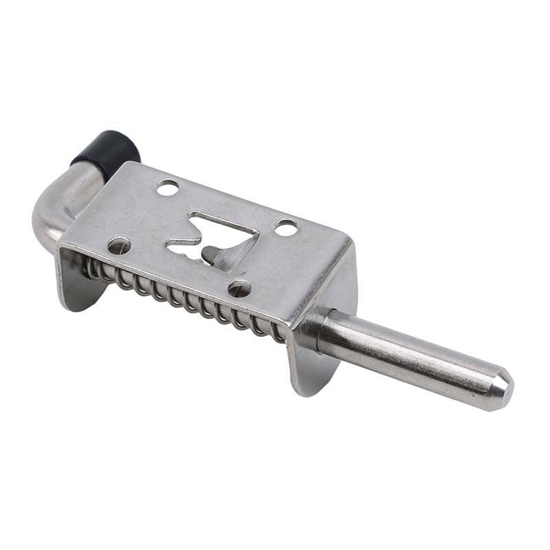 Kitchen Stainless Steel Furniture Door Gate Spring Latch Insert Plug ...