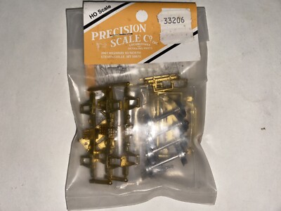 Precision Scale HO Brass 4-Wheel Train Trucks 33206 - One Pair - New | eBay