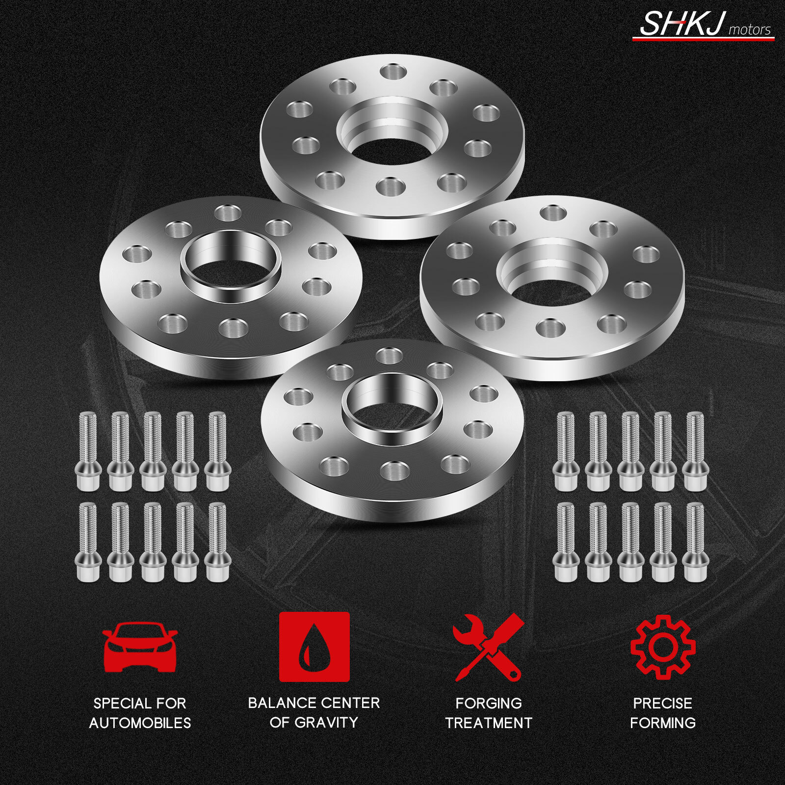 4X Hubcentirc 17 mm Wheel Spacers 5x100 & 5x112 For For Audi A3 A4 A8L ...