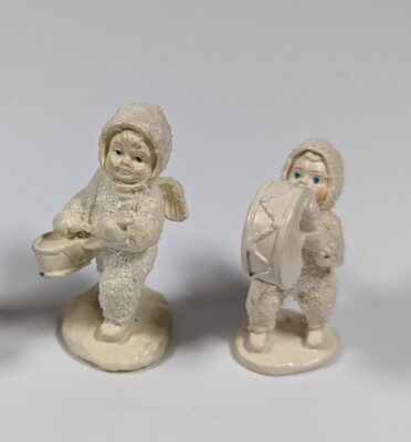 Miniature 2 Snowbabies Frosty Fun Pewter Dept 56 | eBay