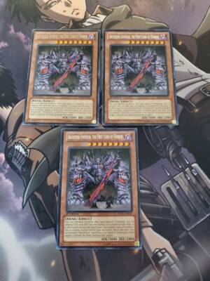 Yugioh - Archfiend Emperor, the First Lord of Horror JOTL-EN031 NM 1st ...