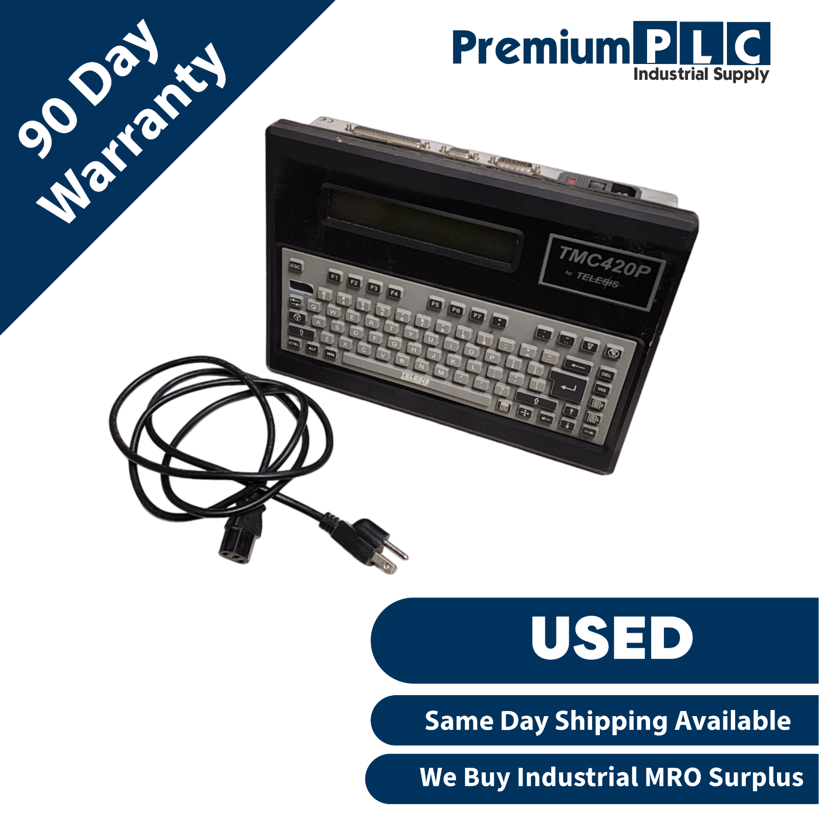 USED TELESIS TMC420P PINSTAMP MARKING SYSTEM CONTROLLER 115/230V 2/1A ...