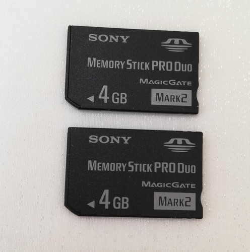 SONY 4GB Memory Stick Pro Duo MARK 2 MagicGate Set | eBay