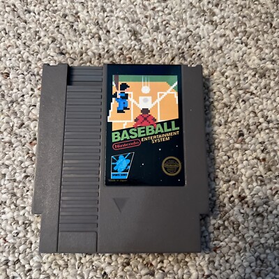 Baseball (Nintendo Entertainment System, 1985) (3 Screw) Black box Game ...