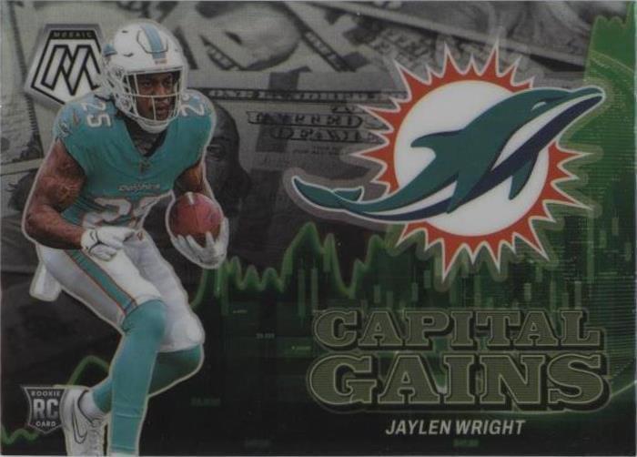 2024 Panini Mosaic - Capital Gains Jaylen Wright #7 Silver Prizm (RC) for sale online | eBay