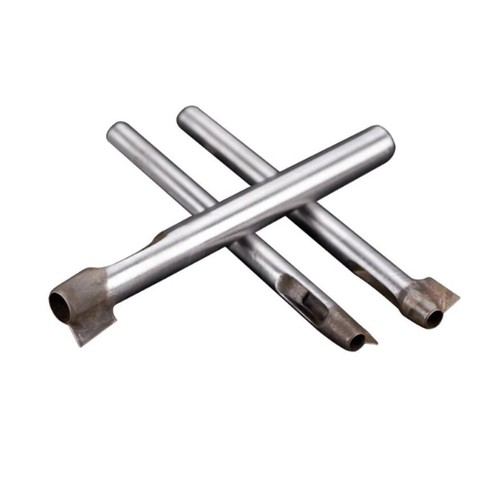 Belt Punching Holes Tails Hollow Cutter Tools Leather Steel Puncher DIY ...