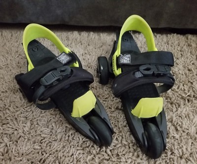 CARDIFF CRUISER ROLLER SKATES YOUTH 12-5 BOYS/12-6 GIRLS BLACK/NEON ...