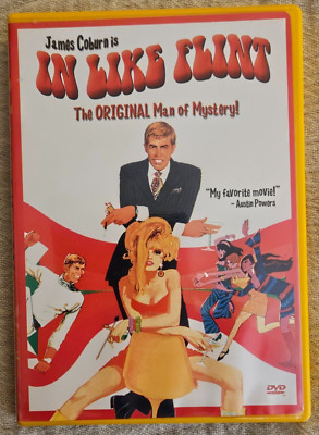 In Like Flint (DVD, 1967) w/ chapter insert. James Coburn, Jean Hale | eBay