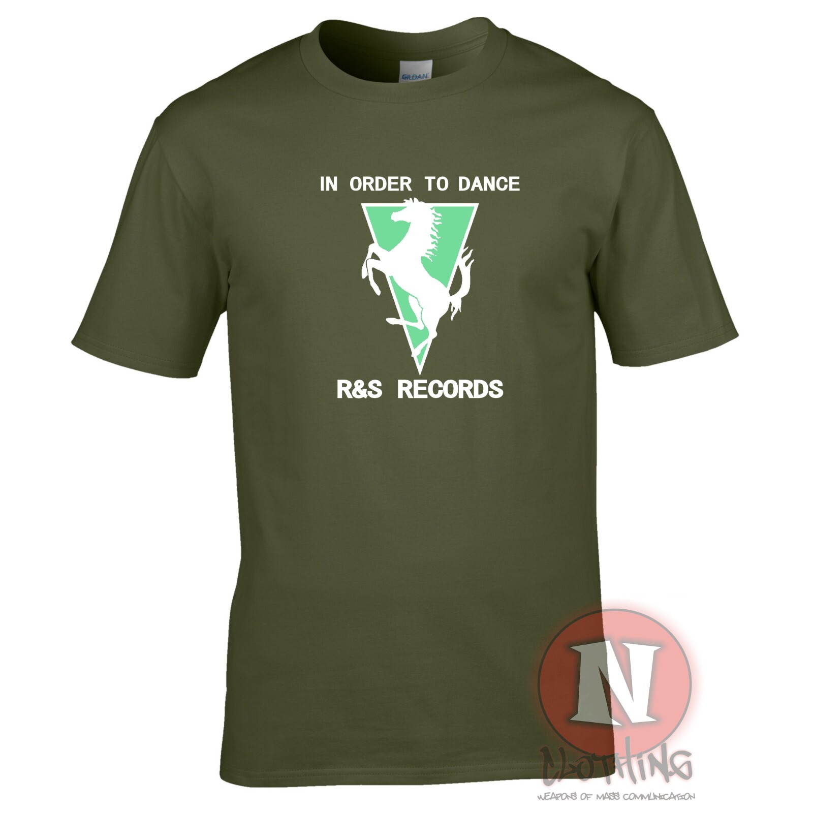 R&S Records t-shirt Belgium Techno dance rave music Electronica Ambient ...