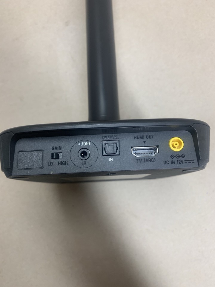 Sony WH-L600 Digital Surround Wireless Headphones Black SONY 7.1ch ...