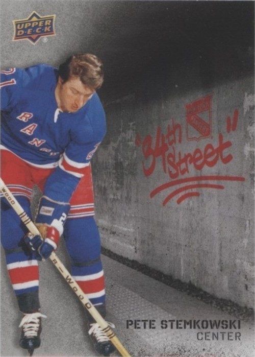 2025-26 Upper Deck New York Rangers Centennial - Pete Stemkowski #34S ...