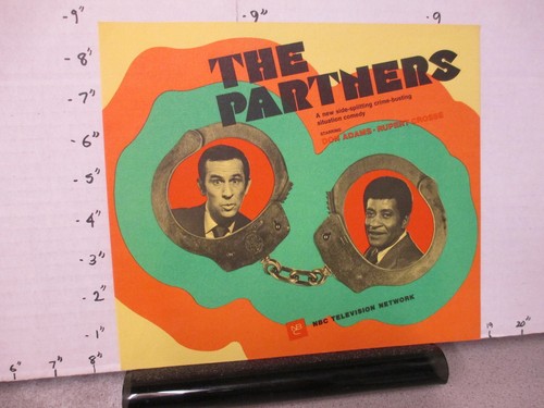 NBC TV show promo folder 1971 PARTNERS Don Adams Rupert Crosse crime ...