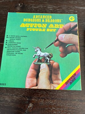 Grenadier Dungeons & Dragons Action Art Figure Set 8003 - painted | eBay