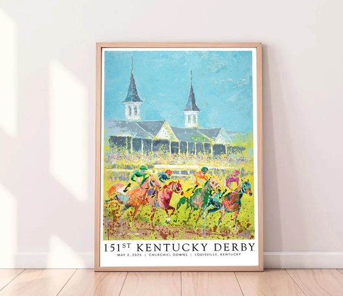 Vintage Kentucky Derby 151 Art of the Derby Poster Collectible ...