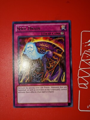 Yu-Gi-Oh! TCG Soul Drain Return of the Duelist REDU-EN078 1st Edition ...