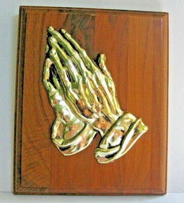 Plates & Plaques - Plaque Praying Hand