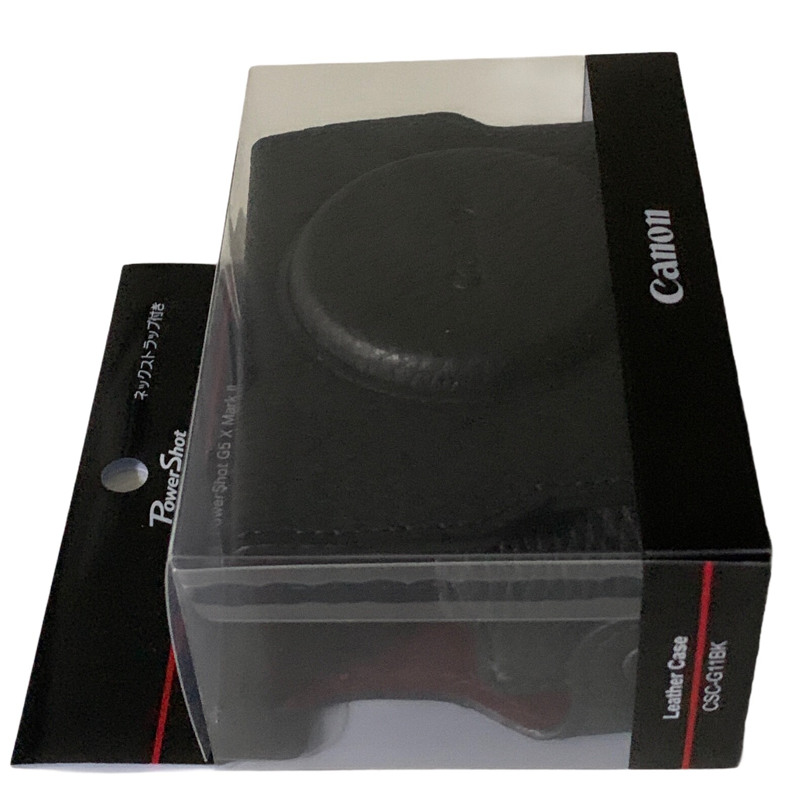 New CANON CSC-G11BK Soft Leather Case for PowerShot G5X Mark II Digital ...
