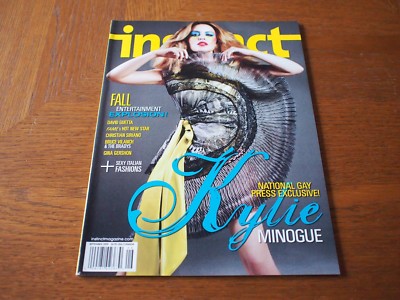 Instinct Magazine 2009 LGBT Gay Mens Interest KYLIE MINOGUE Christian ...