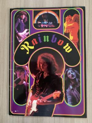 Tour Japan 1978 Ritchie Blackmore Rainbow Concert Pamphlet | eBay Australia