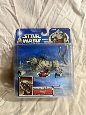 Star Wars AOTC Nexu Beast Action Figure 2002 NEW Attack of the Clones ...