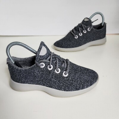 Allbirds Women Size 6 Wool Runners Natural Grey Light Grey Sole Comfort ...