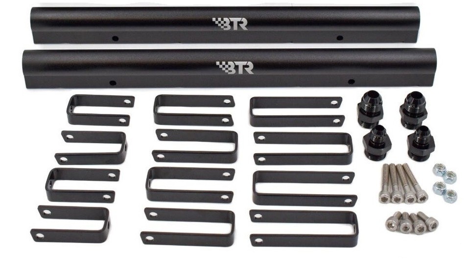 BTR Trinity Cathedral Port Black LS1 Intake Manifold w/ Rails Brian ...
