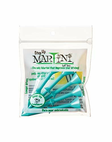 Martini Step-Up Golf Tees 3-1/4" 1pk (5 Tees) - Aqua | eBay