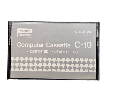 TANDY COMPUTER CASSETTE C 10 BLANK CASSETTE TAPE | eBay