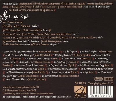 EMILY VAN EVERA MY LADY RICH NEW CD 822252004526| eBay