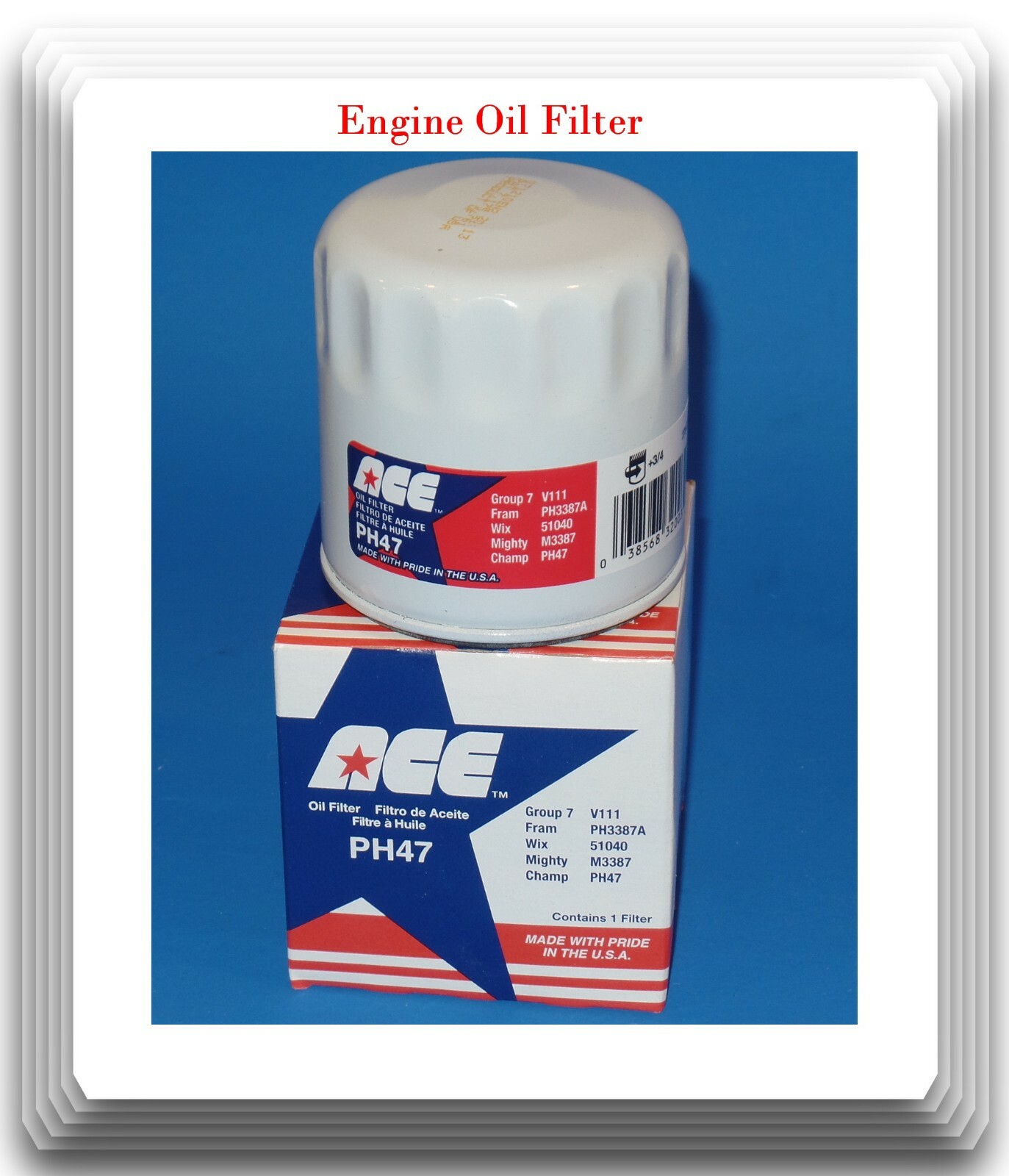 Fram PH47 - cross reference oil filters | oilfilter-crossreference.com