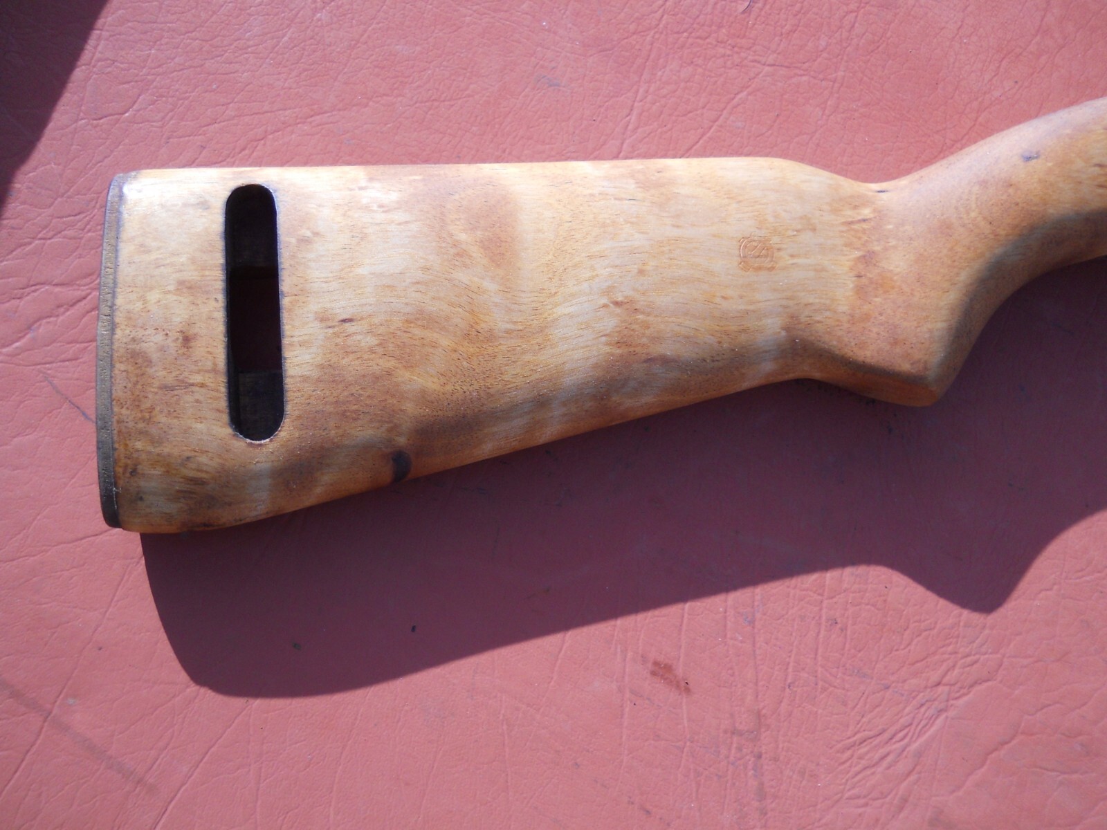 WWII M1 M-1 Carbine STANDARD PRODUCTS Type III 0val low Wood Stock ...