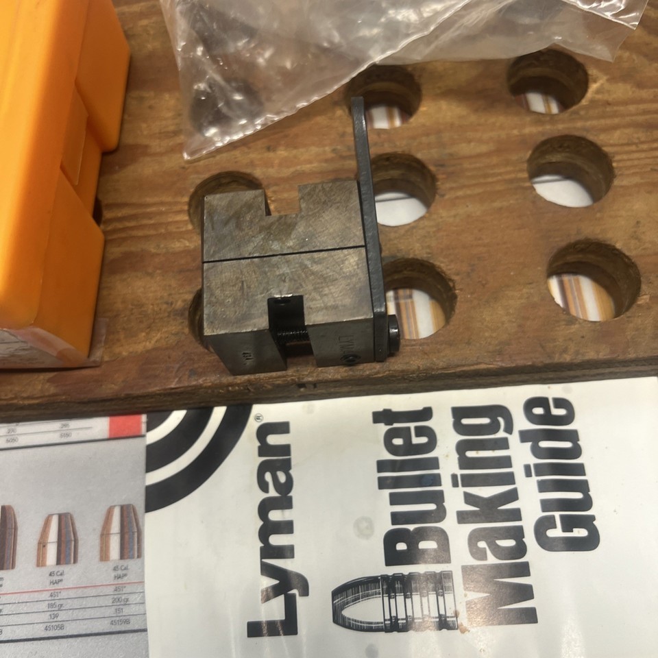LYMAN # 375449 375 CALIBER 264 GRAIN GAS CHECK MOLD .375/38-55 ...