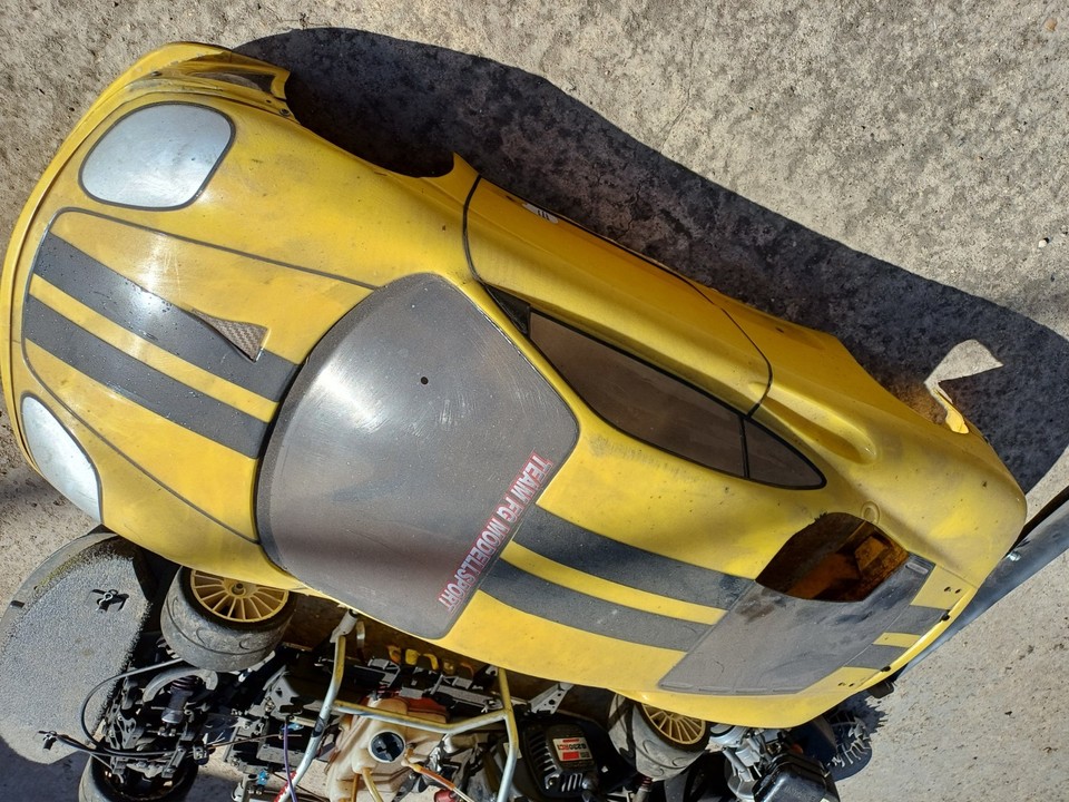 1/5 scale r/c fg models ferrari (spares or repair) 2 stroke petrol ...