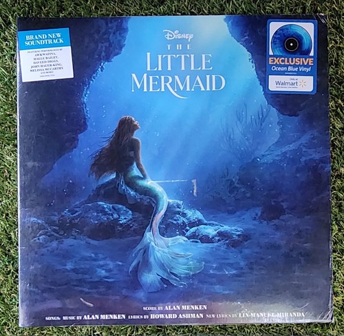 Disney. The Little Mermaid. Soundtrack. Sealed Ocean Blue Colored Vinyl ...