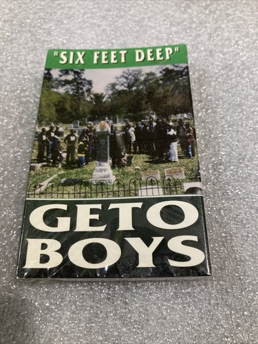 Geto Boys ‎– Six Feet Deep SEALED CASSETTE | eBay