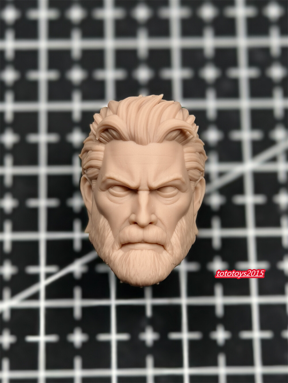 1:4 1:6 1:12 1:18 Invincible Markus Head Sculpt Model For Male Figure ...