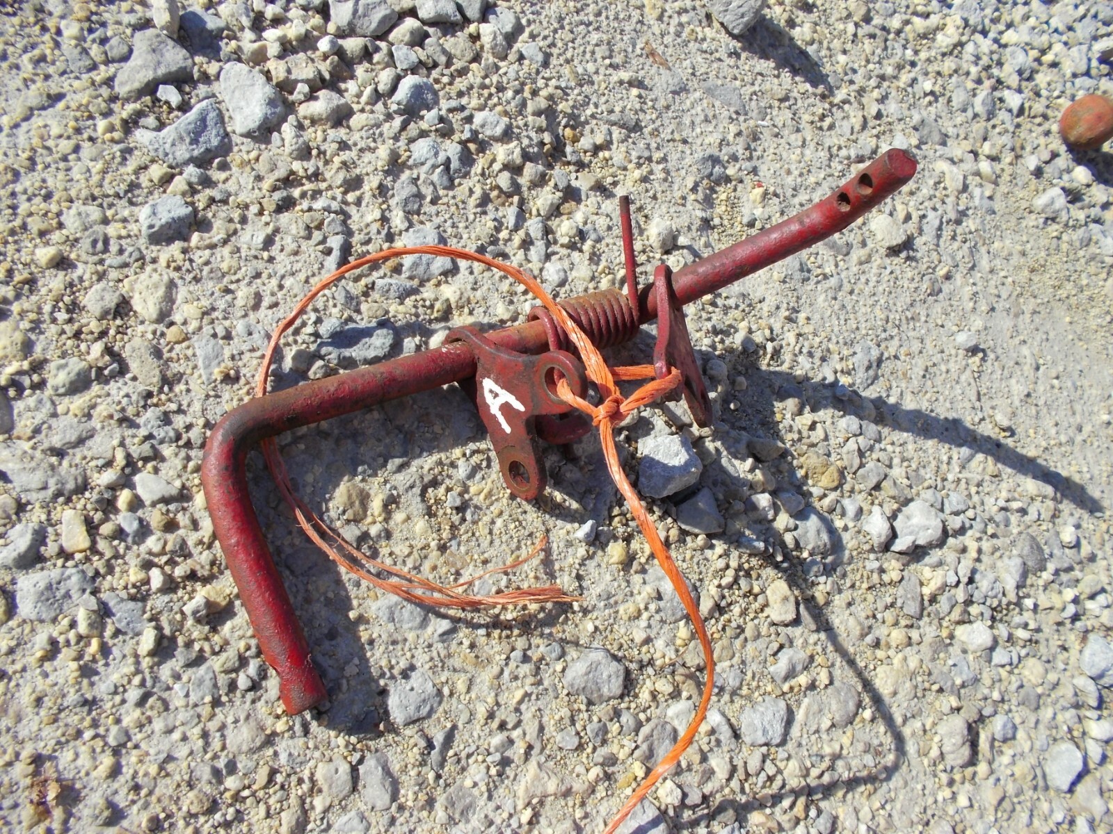 Farmall IH A tractor Vac Vacuum lift pivot rod & mounting brackets | eBay