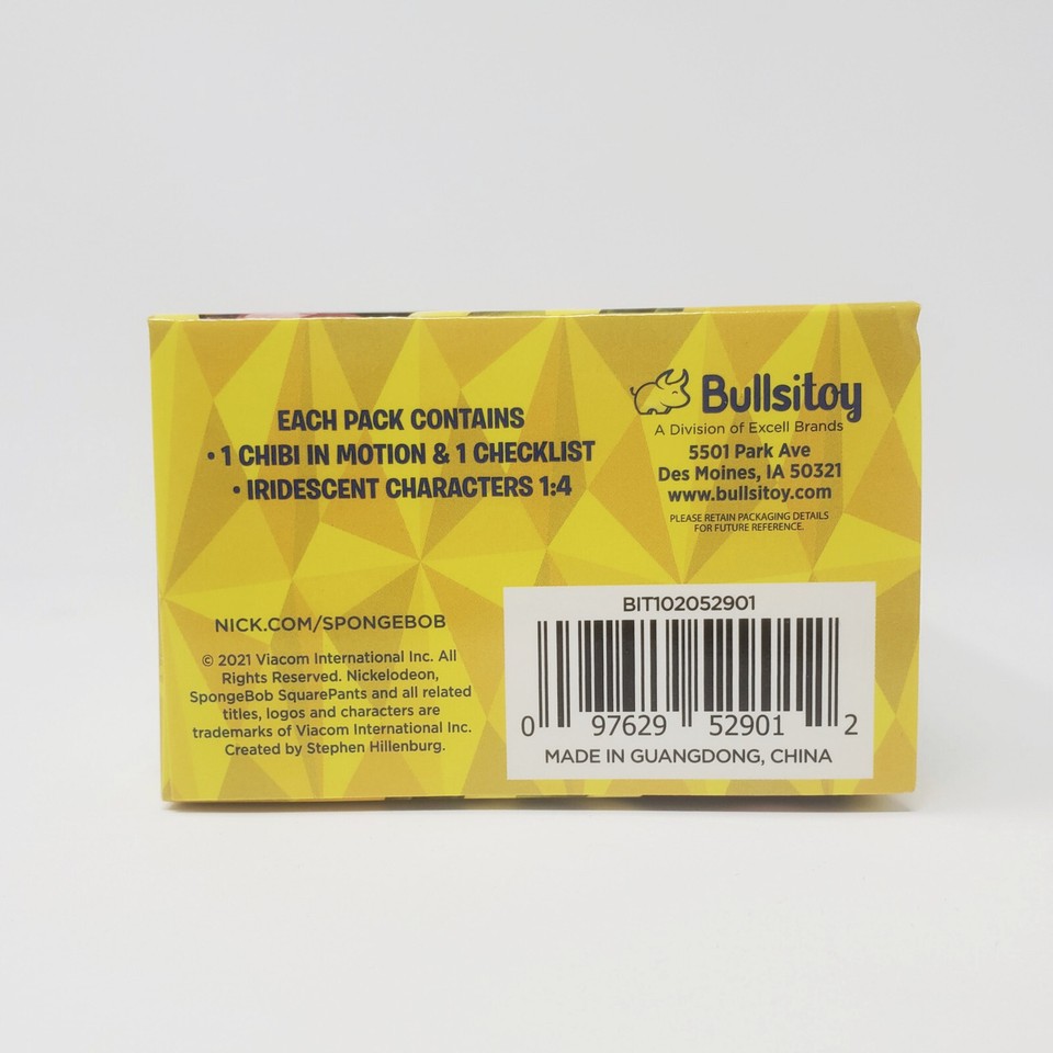 SpongeBob SquarePants Chibi in Motion Series 1 - Lot of 106 New Blind ...